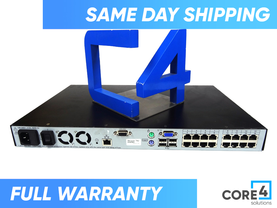 DELL 2161DS-2 POWEREDGE 2161DS-2 CONSOLE SWITCH - SWITCH 16 PORTS ...