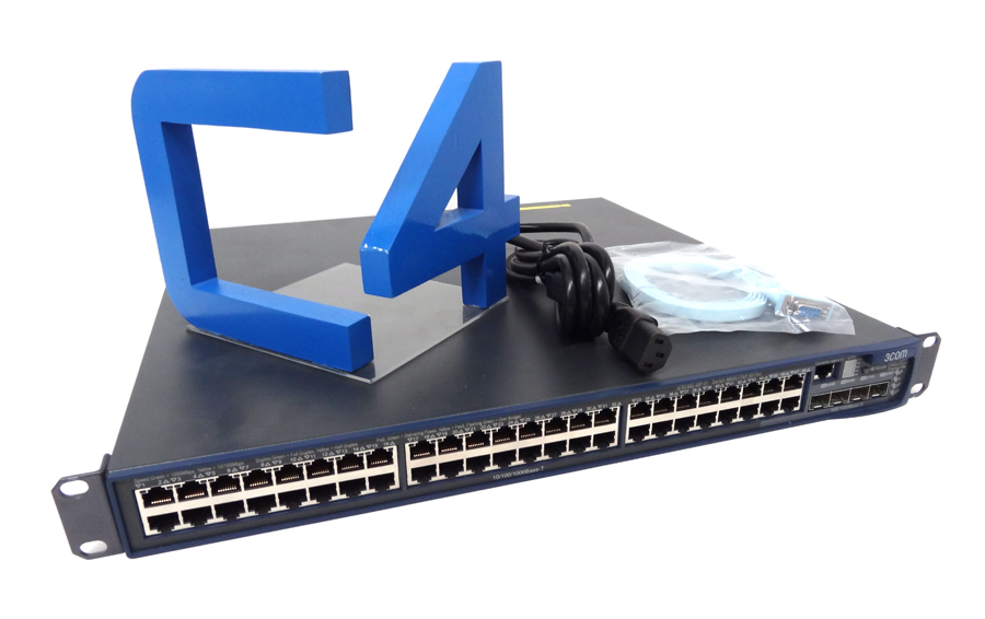 HP 3CRS48G-48P-91 HP 4800G 48 PORT PWR POE SWITCH - SMART IT Hardware ...