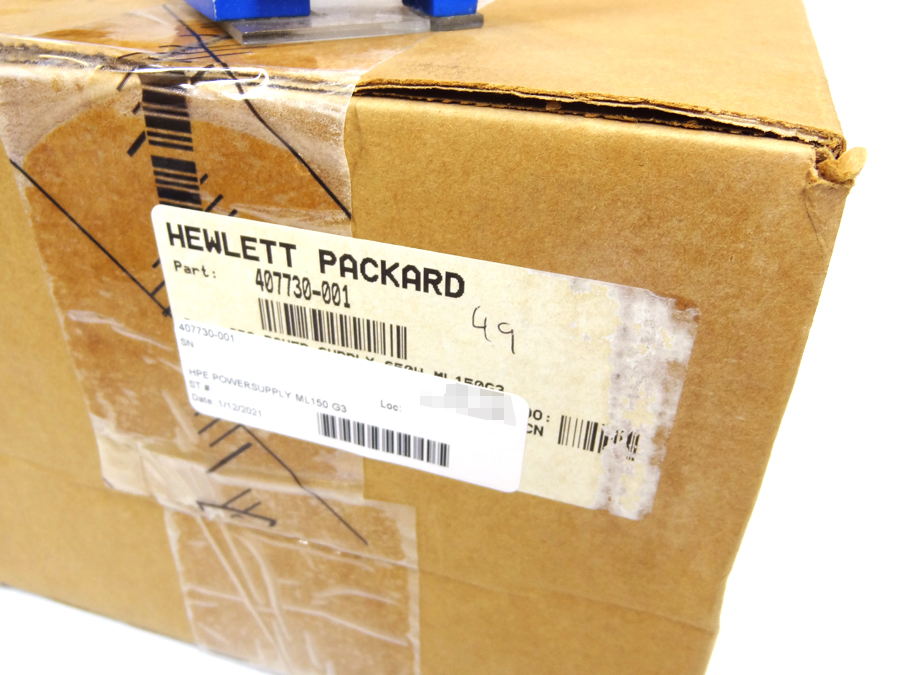 HP 407730-001 650 WATT POWER SUPPLY FOR PROLIANT ML150 G3 - SMART IT ...