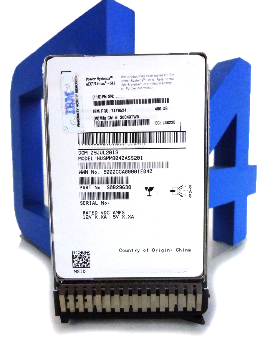 IBM 74Y9524 387GB SSD HARD DRIVE - SMART IT Hardware and Services