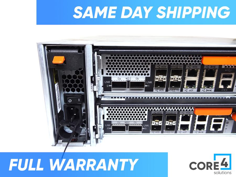 NETAPP FAS8020A WITH KEYS NETAPP FAS8020 DUAL CONTROLLER FILER WITH ...