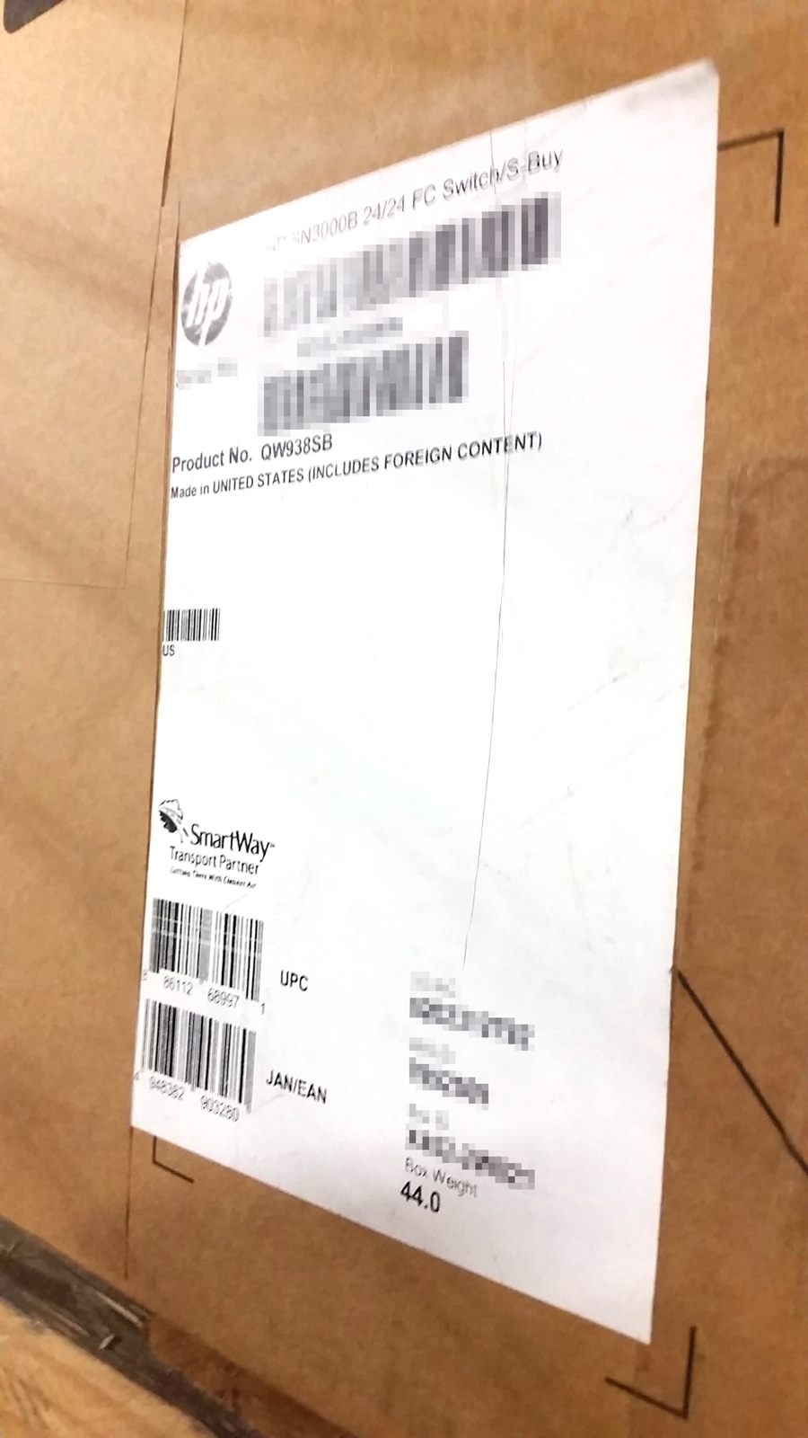 NEW HP QW938B SN3000B 24/24 FC SWITCH - SMART IT Hardware and Services