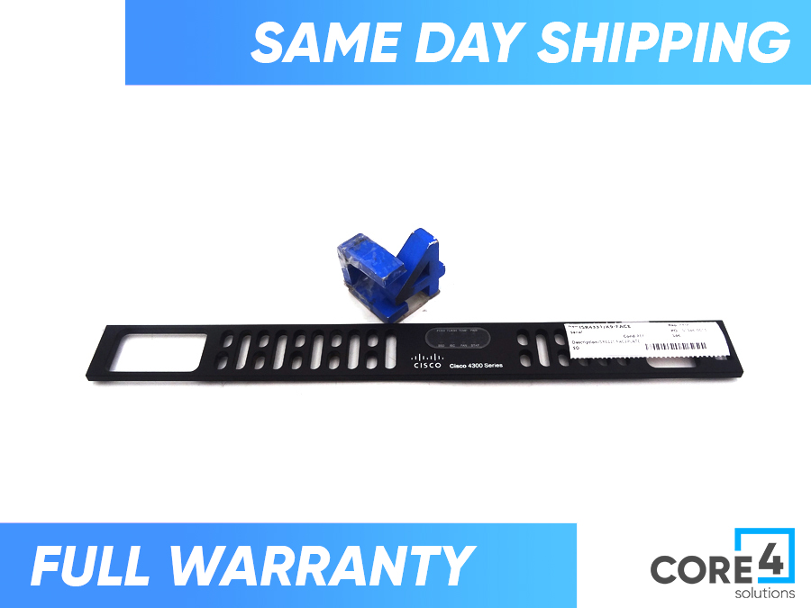 CISCO ISR4331/K9-FACE ISR4331 FACEPLATE - SMART IT Hardware and Services