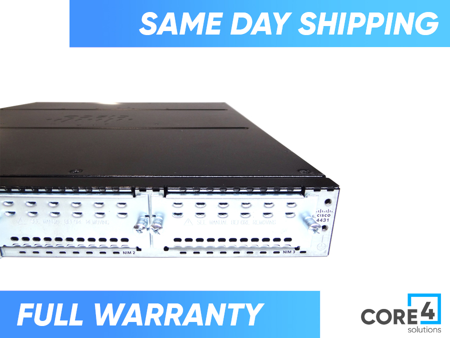 CISCO ISR4431/K9 ISR4431/K9 CISCO 4431, 4GE, 3 NIM,M - SMART IT ...