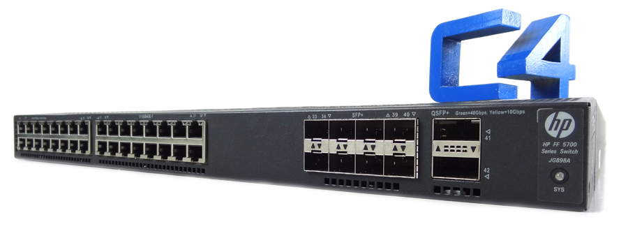 HP JG898A HP FF 5700-32XGT-8XG-2QSFP+ SWITCH - SMART IT Hardware and ...