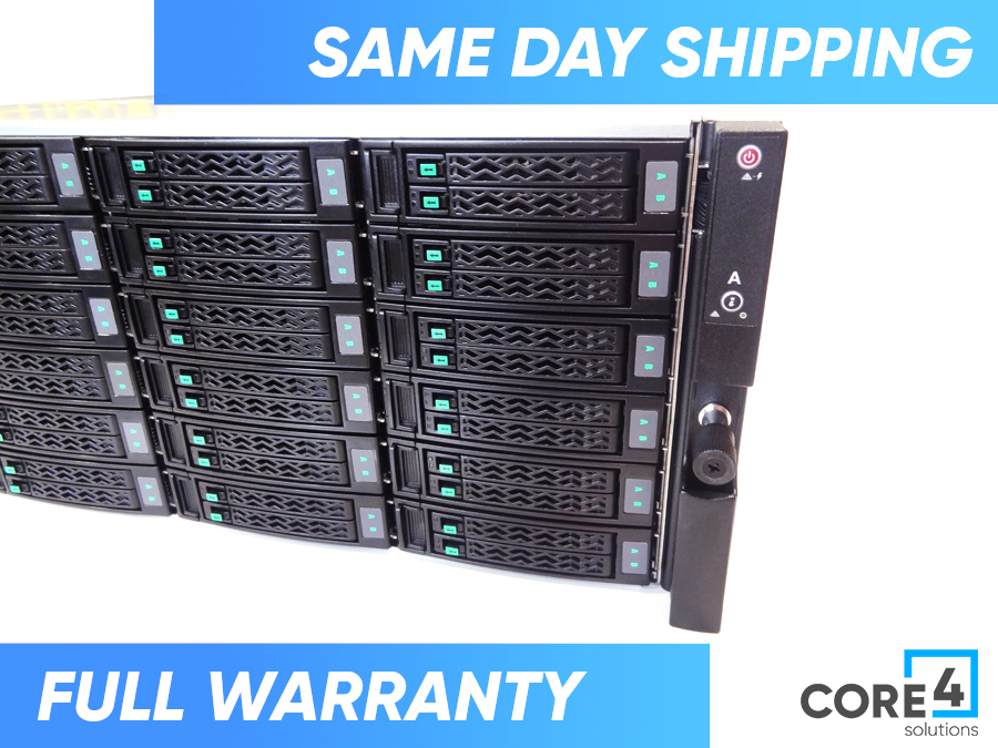 HPE Nimble AF60 Flash Array w/ 46TB, 6x 2 Port 10Gbe SFP+, 2x Cont ...