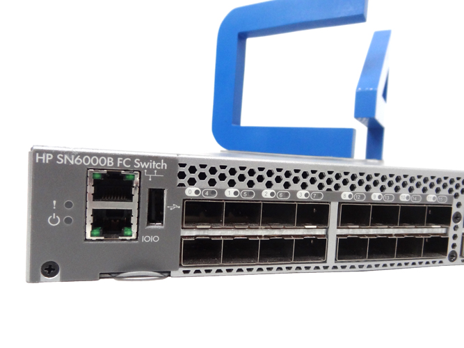 HP QK753A SN6000B 16GB 48-PORT/24-PORT ACTIVE FIBRE CHANNEL SWITCH ...