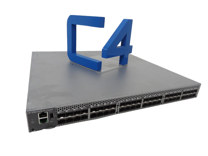 HP QK753A SN6000B 16GB 48-PORT/24-PORT ACTIVE FIBRE CHANNEL SWITCH ...