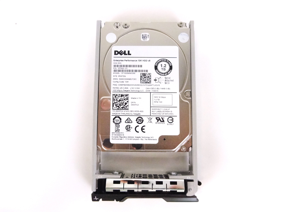 DELL WXPCX 1.2TB 10K 12GBPS 2.5 SAS HDD " - SMART IT Hardware and Services